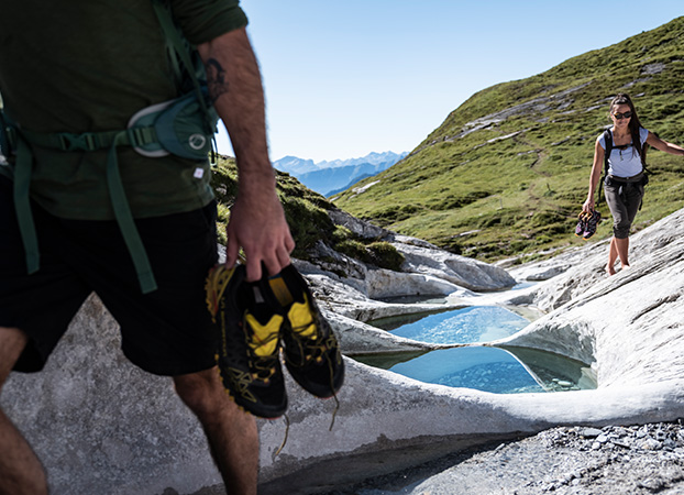 Baden auf der Alp Mora | Flims Laax Falera