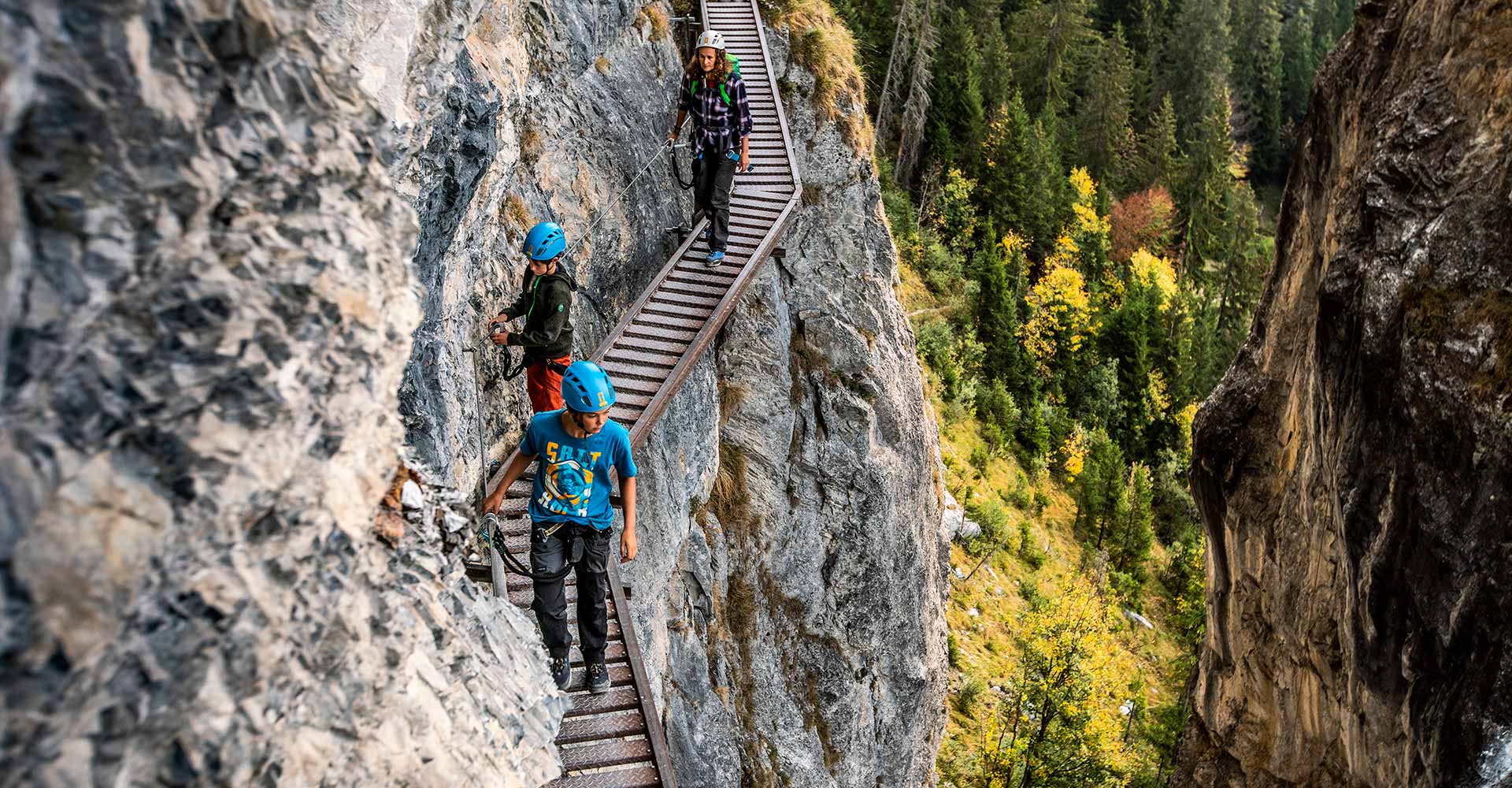 Klettersteig Pinut: einzigartiges Naturerlebnis | Flims Laax Falera