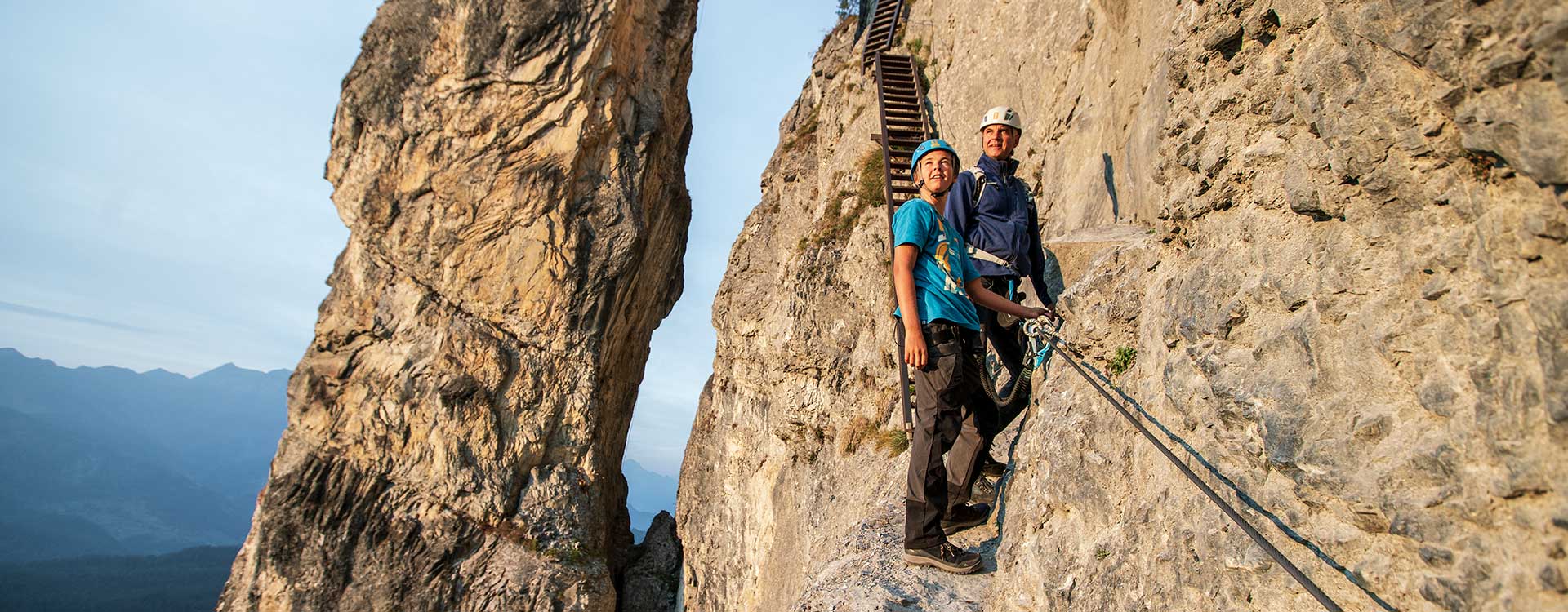 Klettersteig Pinut: einzigartiges Naturerlebnis | Flims Laax Falera