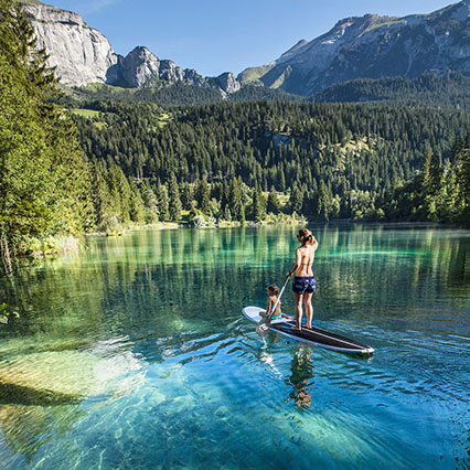 Crestasee & Felsbachschlucht in Flims Laax Falera | Sommerferien in der ...