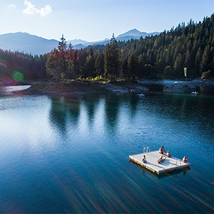 The most beautiful mountain lakes in Switzerland | Flims Laax Falera